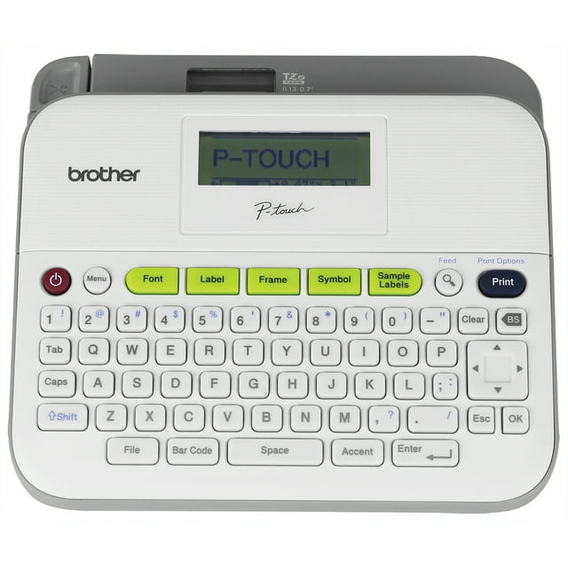 Brother P-touch, PTD400AD, Versatile Easy-to-Use Label Maker, AC ...