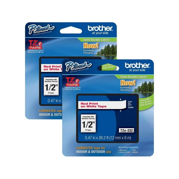 Brother P-touch TZe Laminated Tape Cartridges - Walmart Business Supplies