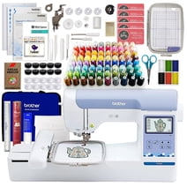 Brother PE900 5" x 7" Embroidery Machine w/ Embroidery & Digitizing ...