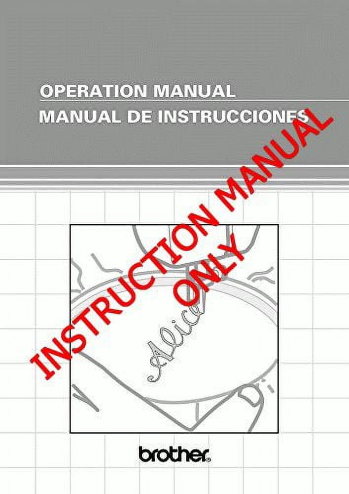 Brother PS-2500 Sewing Machine Owners Instruction Manual - Walmart ...