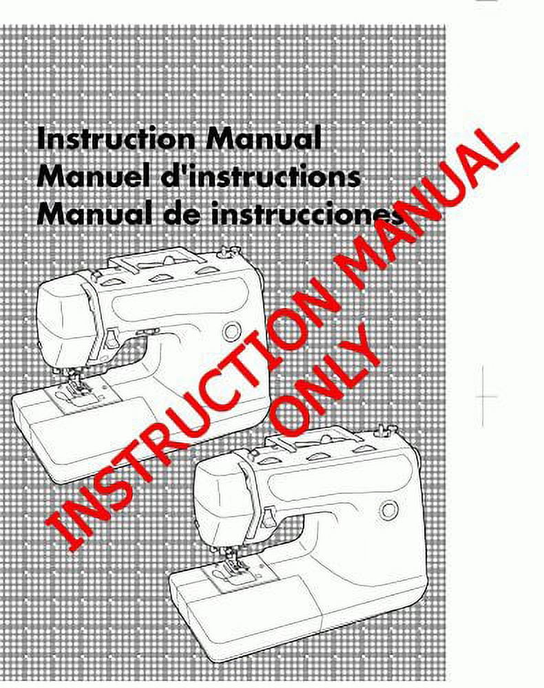 Brother PS-3100 PS-3700 Sewing Machine Owners Instruction Manual ...