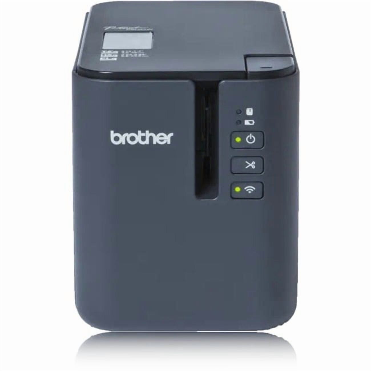 Brother PT-P900Wc Desktop Thermal Transfer Monochrome Printer PTP900WC ...