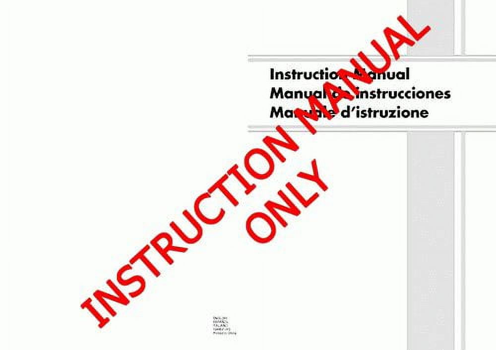 Brother PX-200 Sewing Machine Owners Instruction Manual - Walmart.com