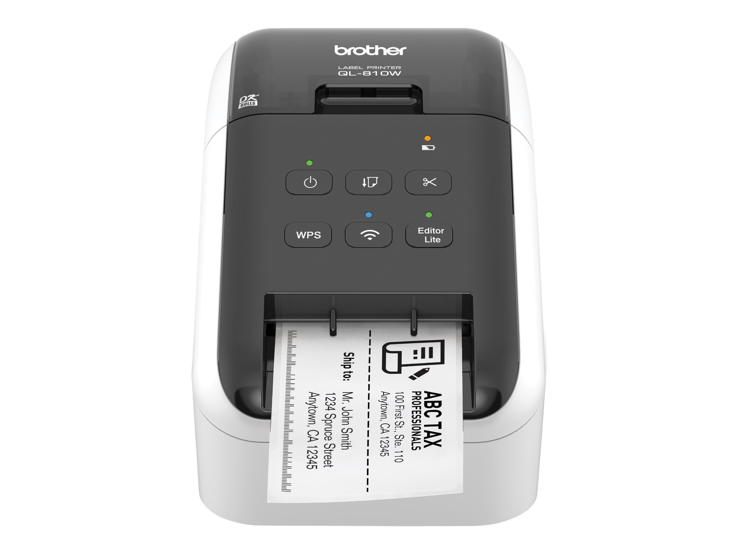 Brother QL-810W Ultra-Fast Direct Thermal Label Printer – Wireless, USB ...