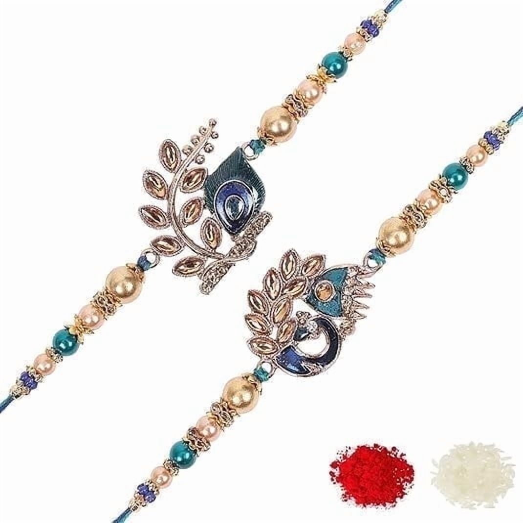 Brother Rakhi with Greeting Card | Rakhi Thread | Rakhi Gifts for ...