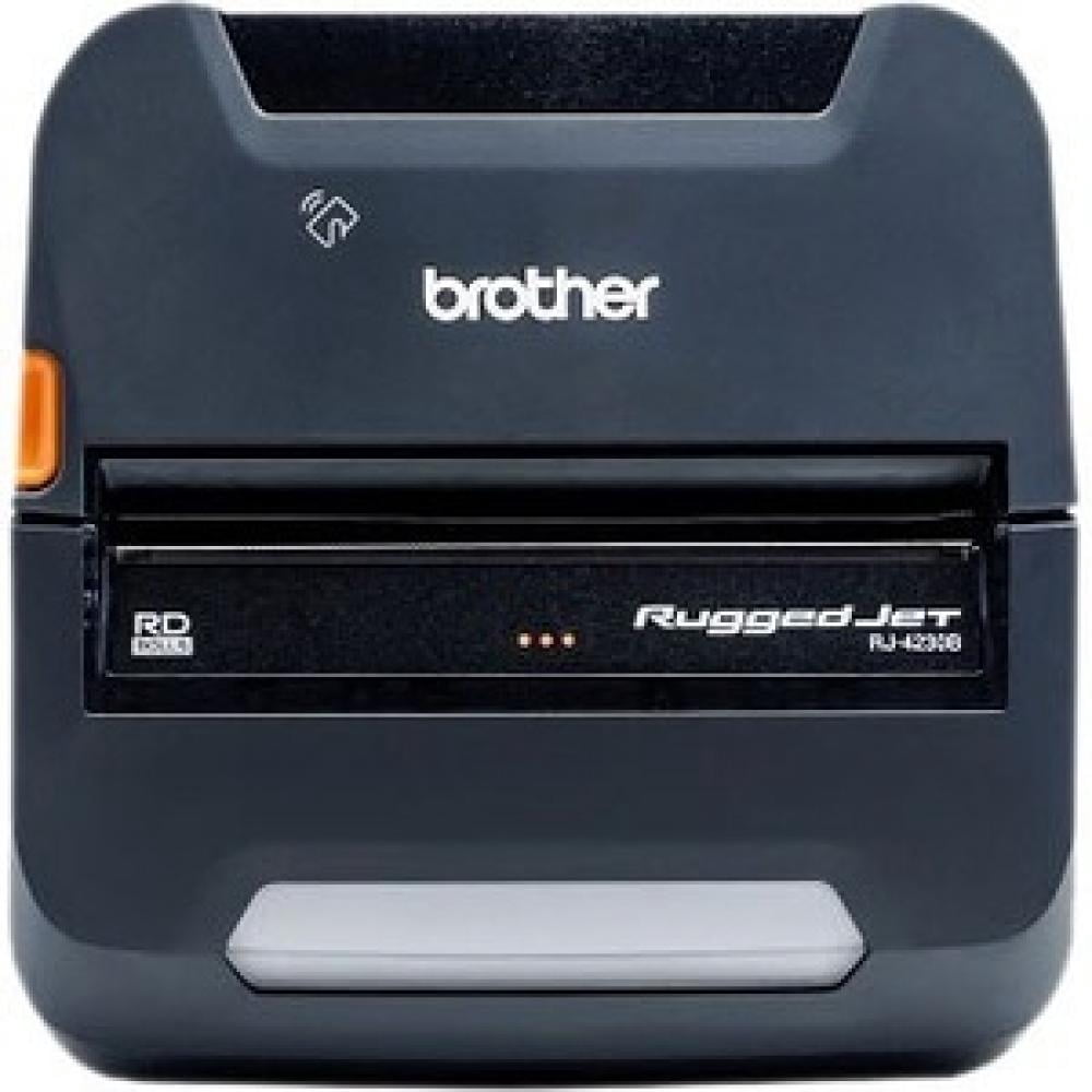 Brother RuggedJet RJ4230B Direct Thermal Printer - Monochrome ...