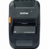 Brother RuggedJet Wireless Monochrome Label Receipt Thermal Printer ...