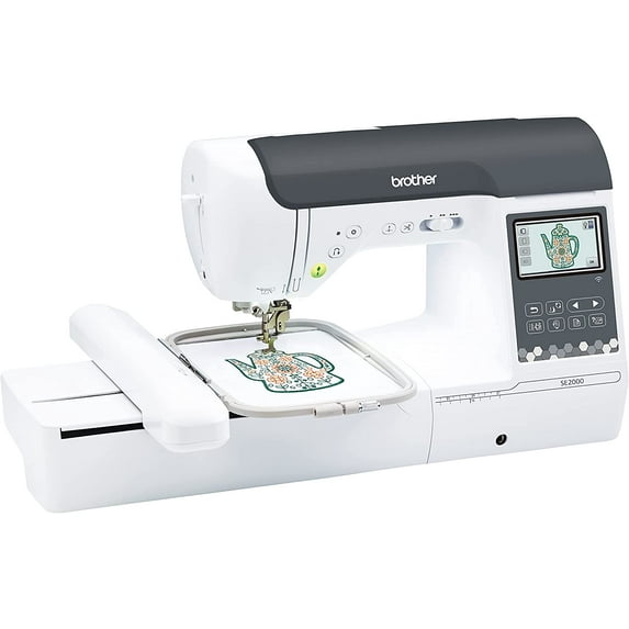 Brother SE2000 Computerized Sewing and Embroidery Machine, 5" x 7" Hoop ...