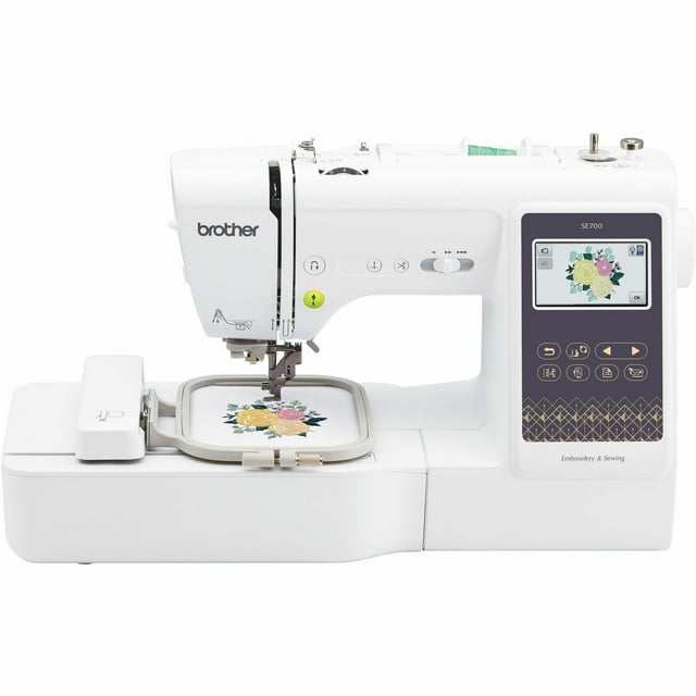 Brother SE700 Electric Quilting & Computerized Sewing Machine with 135 ...