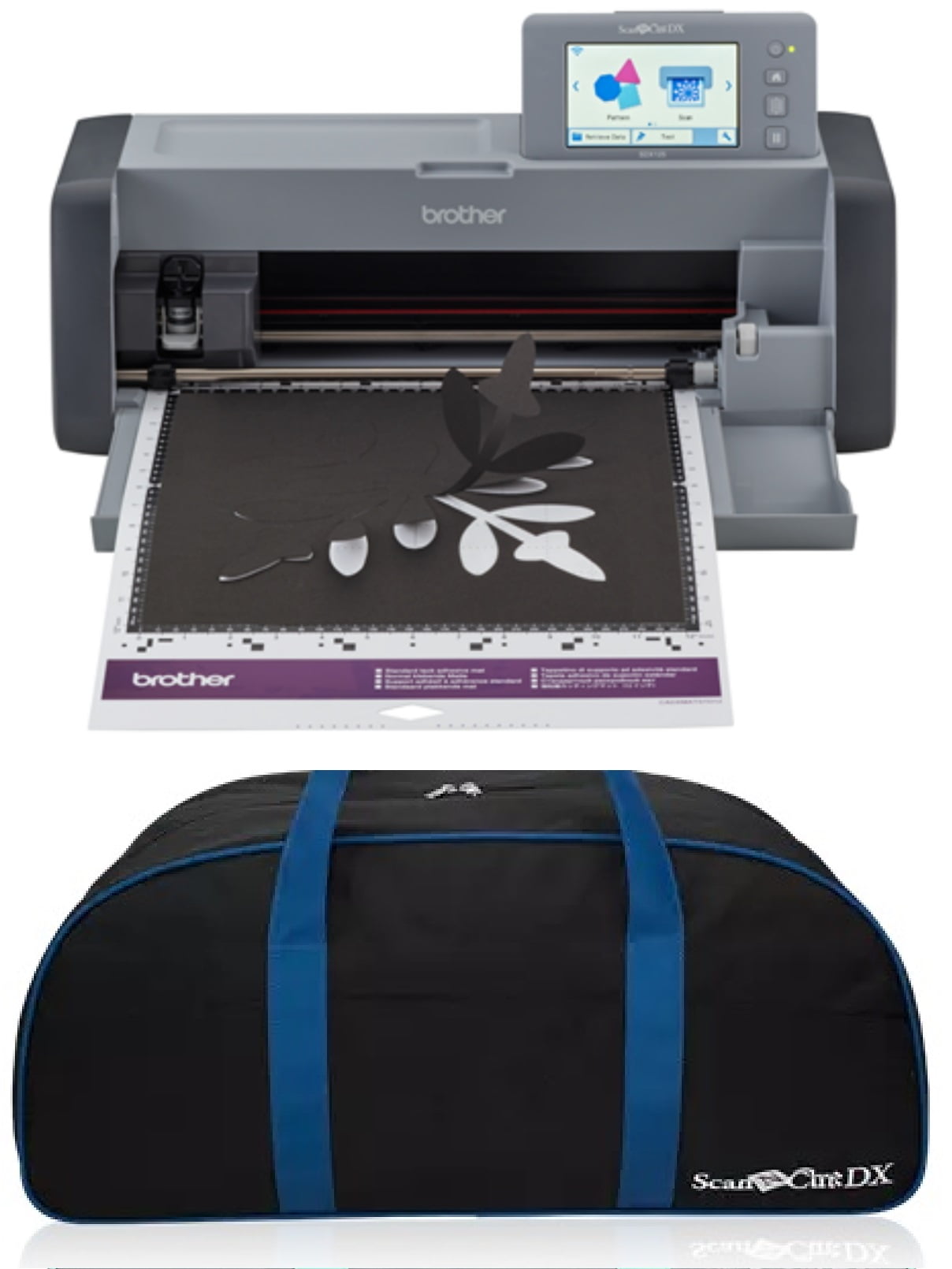 Brother ScanNCut SDX125EGY Electronic DIY Cutting Machine with Scanner ...