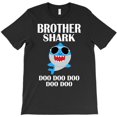 Brother Shark Funny Doo Doo Doo Brother Birthday Christmas Holiday ...