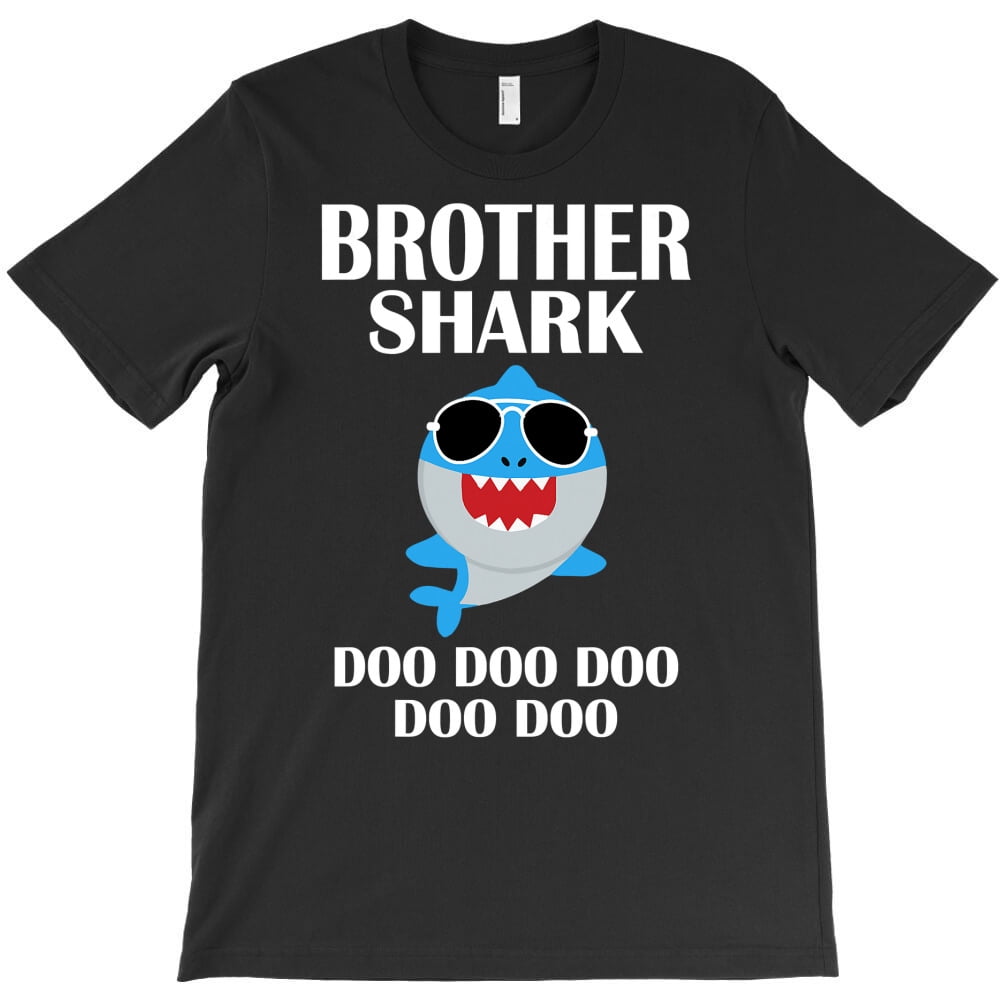 Brother Shark Funny Doo Doo Doo Brother Birthday Christmas Holiday ...