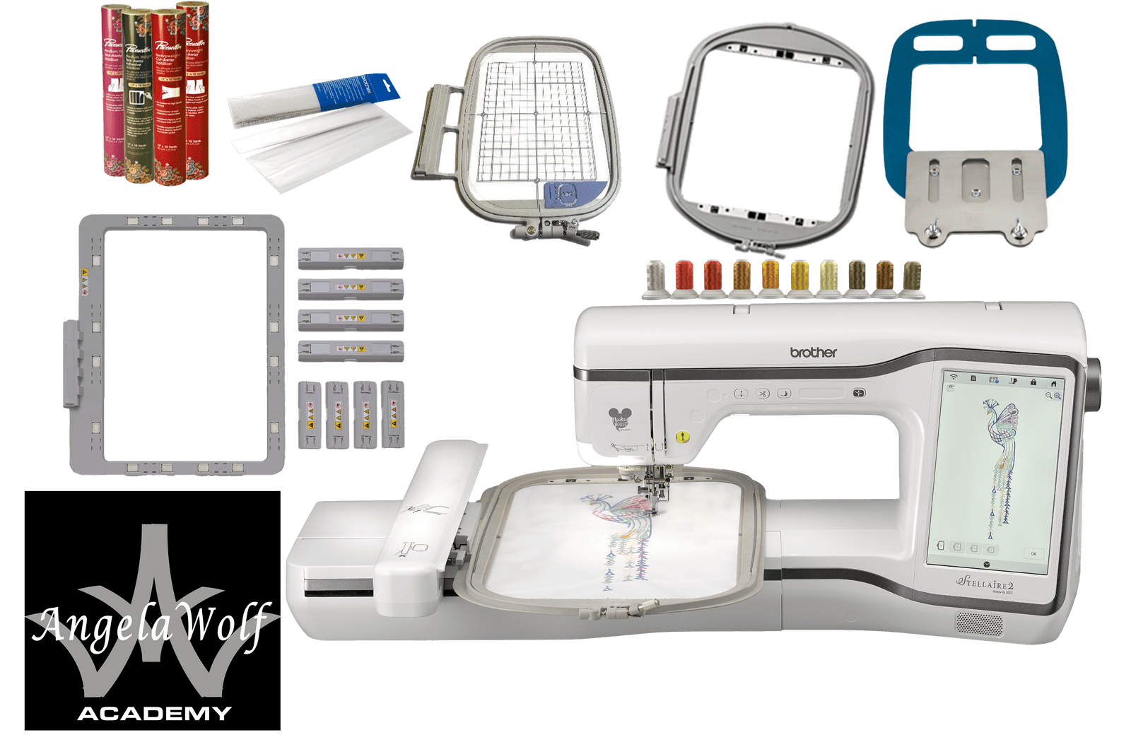 Brother Stellaire 2 Innov-is XE2 Embroidery Machine 14x9.5 with ...