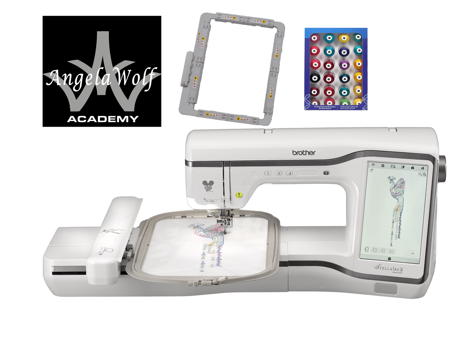 Brother Stellaire 2 Innov-is XE2 Embroidery Machine 14x9.5 with ...