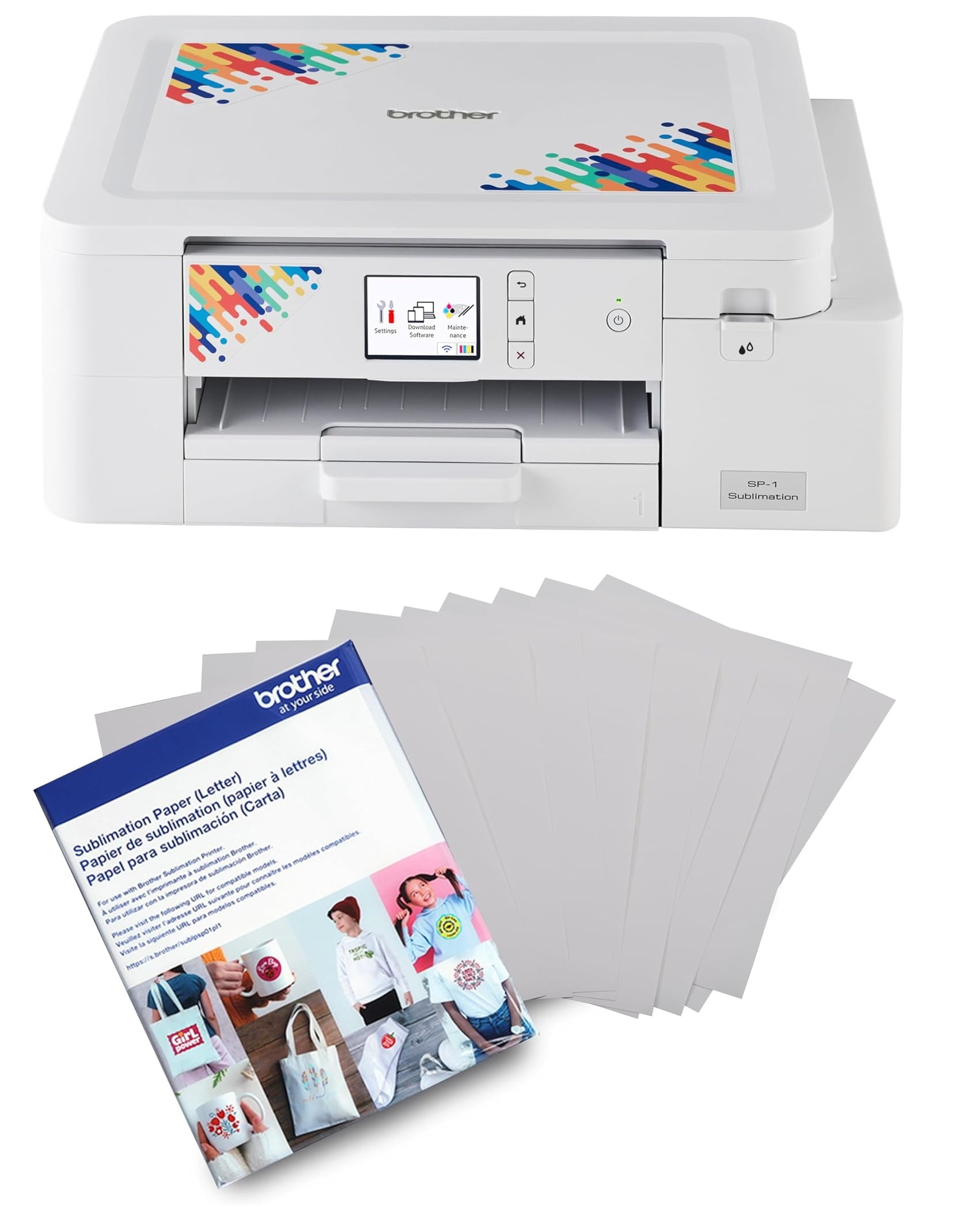 Brother Sublimation Printer, High-Speed Printing with Wireless ...