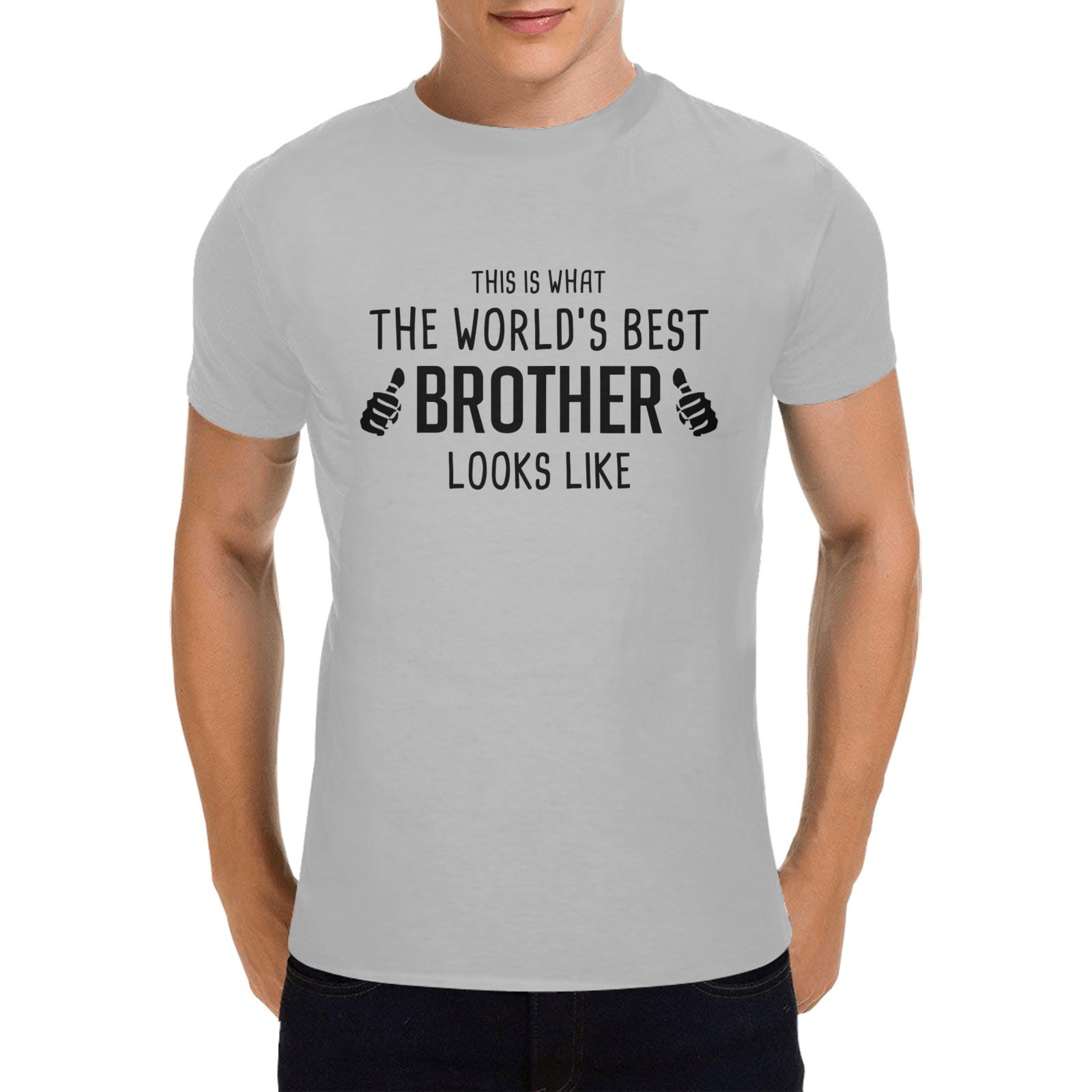 Brother T Shirt, World's Best Brother T Shirt，Birthday Day Gifts, Funny ...