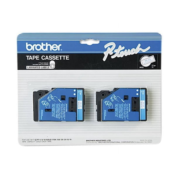 Brother TC22 Tape Cartridge for Labeling Office Supplies - Walmart ...