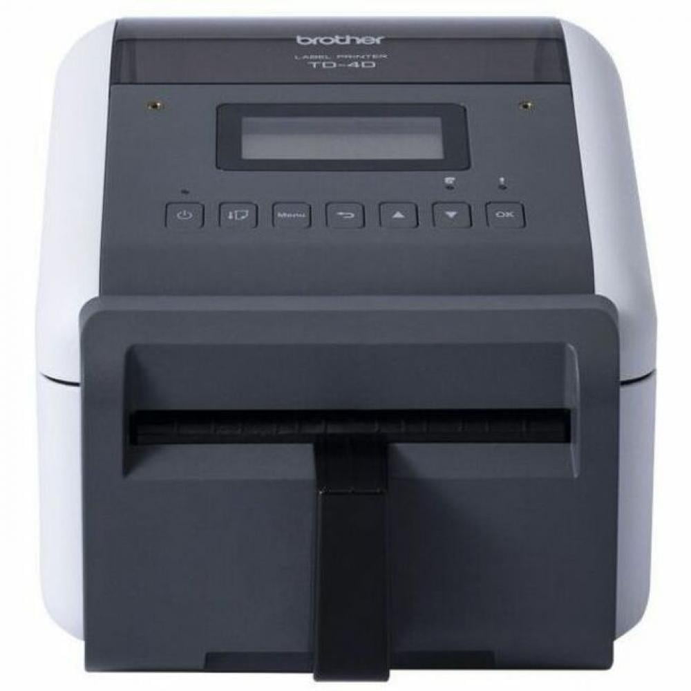 Brother TD-4550DNWBFC Desktop Direct Thermal Printer - Monochrome ...
