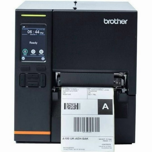Brother Industrial Barcode Label Printer with Touch Panel - Walmart ...