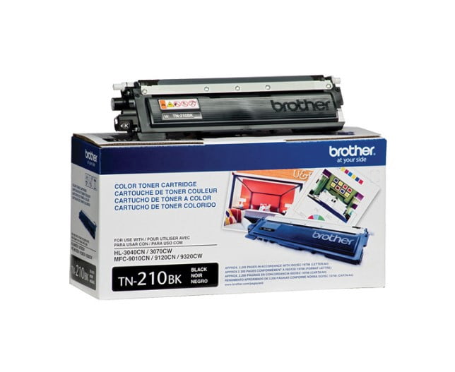 Brother TN-210BK Genuine Standard Yield Black Toner Cartridge – Up to ...