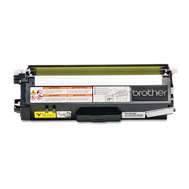 Brother Genuine TN310Y Yellow Toner Printer Cartridge - Walmart.com