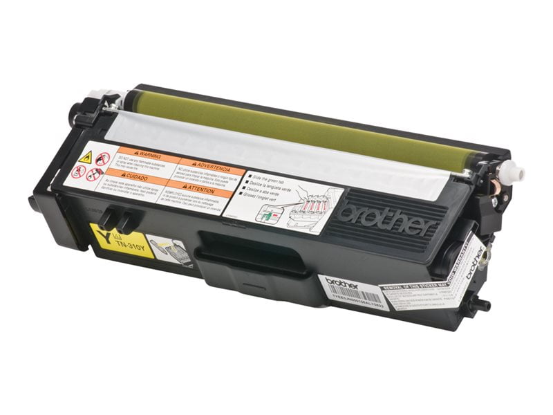 Brother Genuine TN310Y Yellow Toner Printer Cartridge - Walmart.com