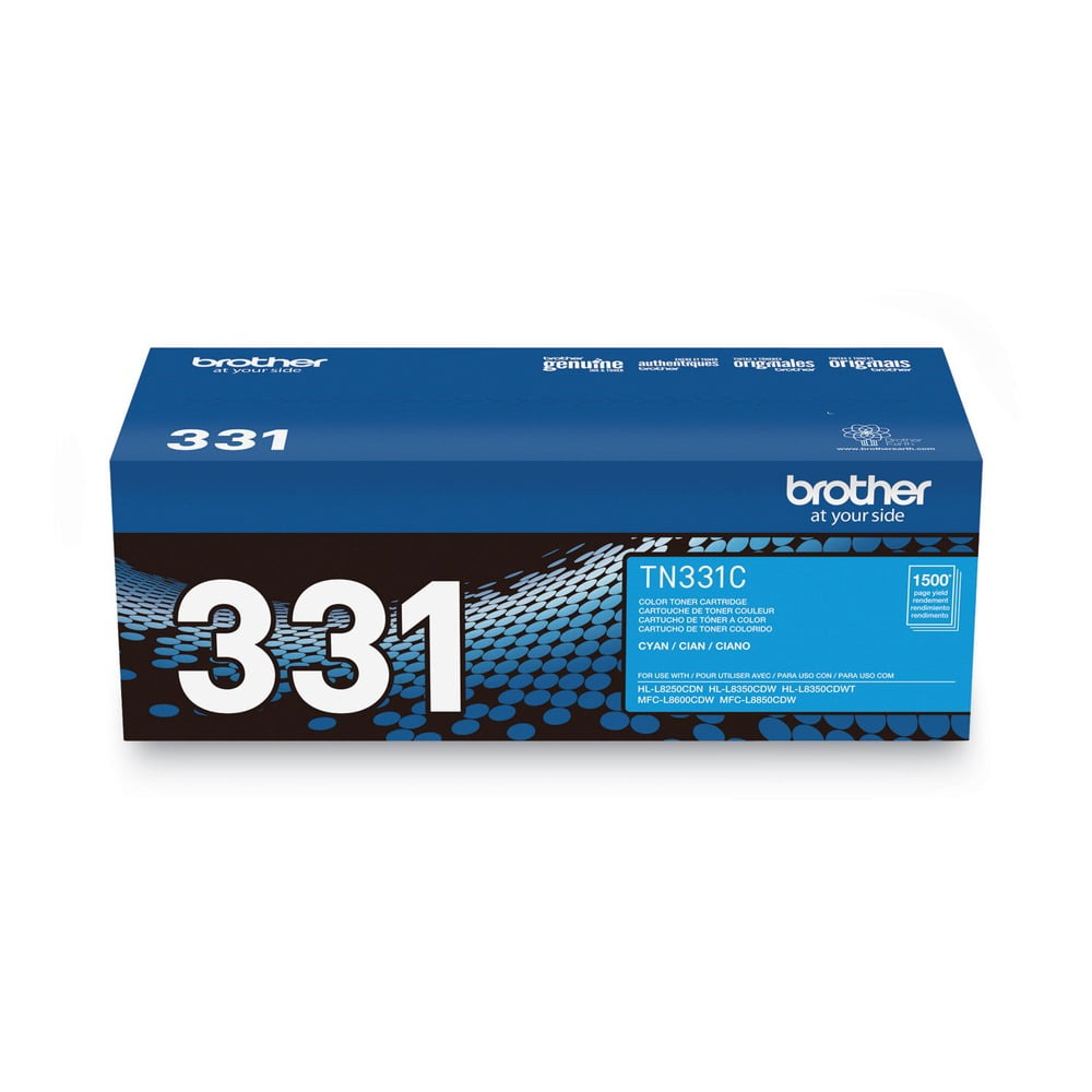Genuine Brother TN331C Cyan Toner Cartridge - Walmart.com