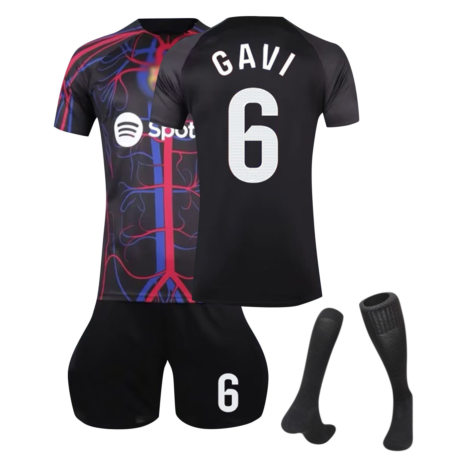 Brother Teddy 2023-2024 Barcelona Youth Soccer Home Game Special ...