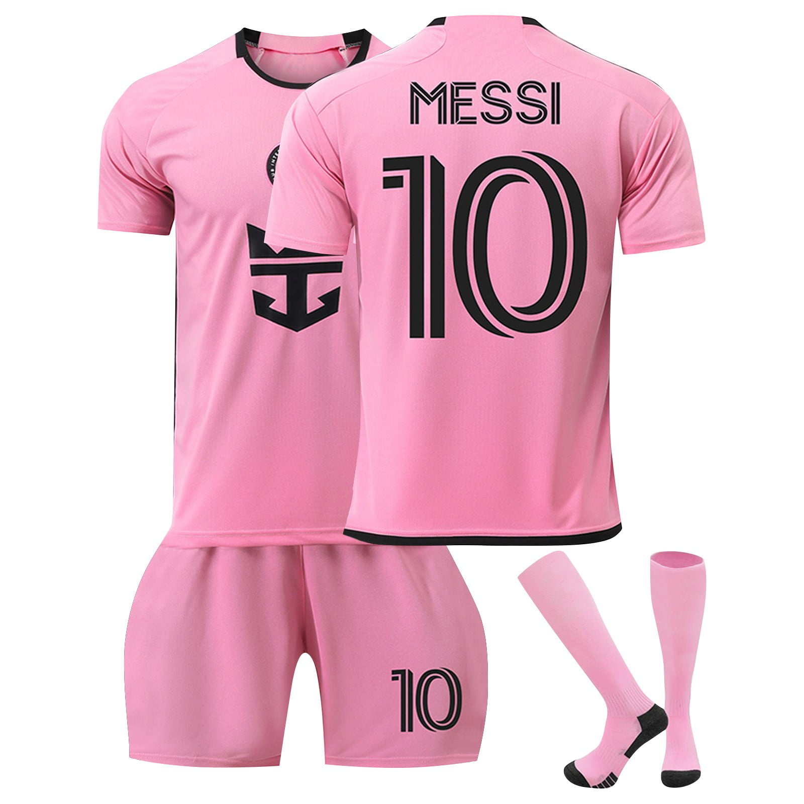 Brother Teddy Premium Home Game Soccer Jersey Set of 3,Number #10 MESSI ...
