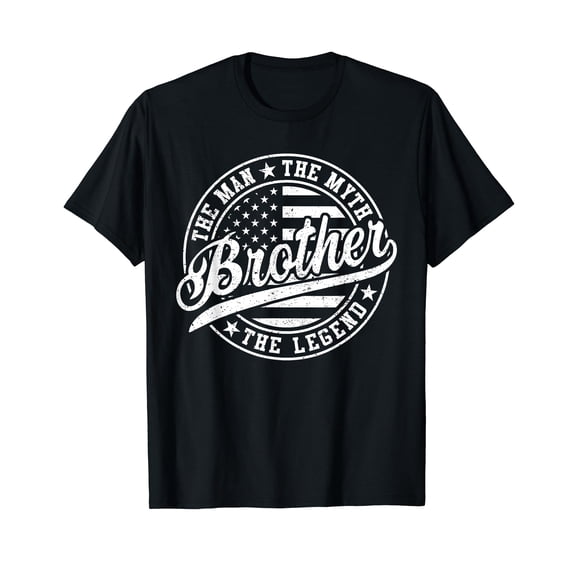 Brother The Man The Myth The Legend Funny Father's Day T-Shirt ...
