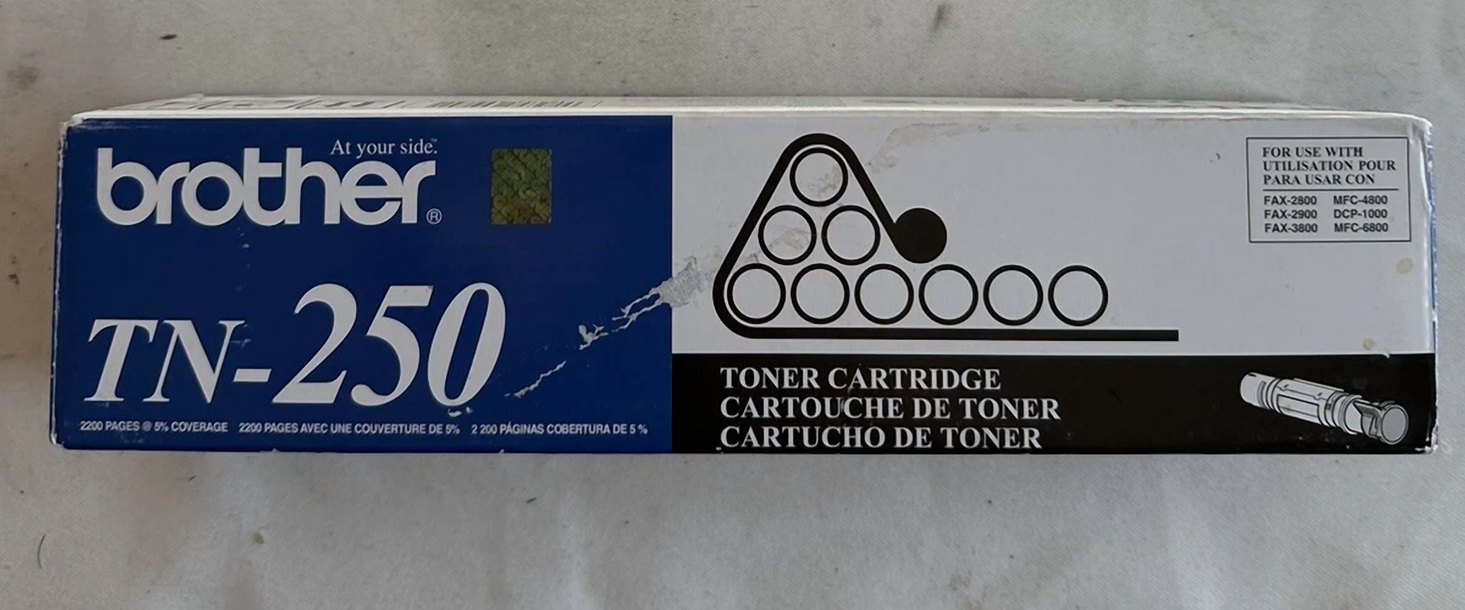 Brother Tn-250 Toner Cartridge - Walmart.com