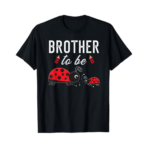 Brother To Be Ladybug Baby Shower Ladybug Brother T-Shirt - Walmart.com