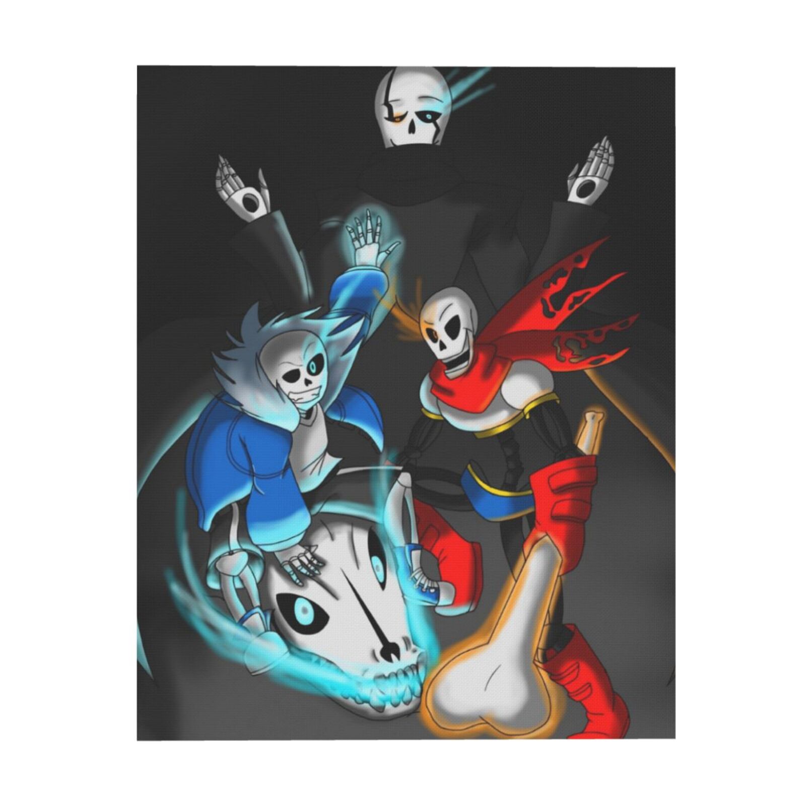 Brother Undertale Sans Papyrus Canvas Decorative Poster Gift Art Picture Painting Bedroom ...