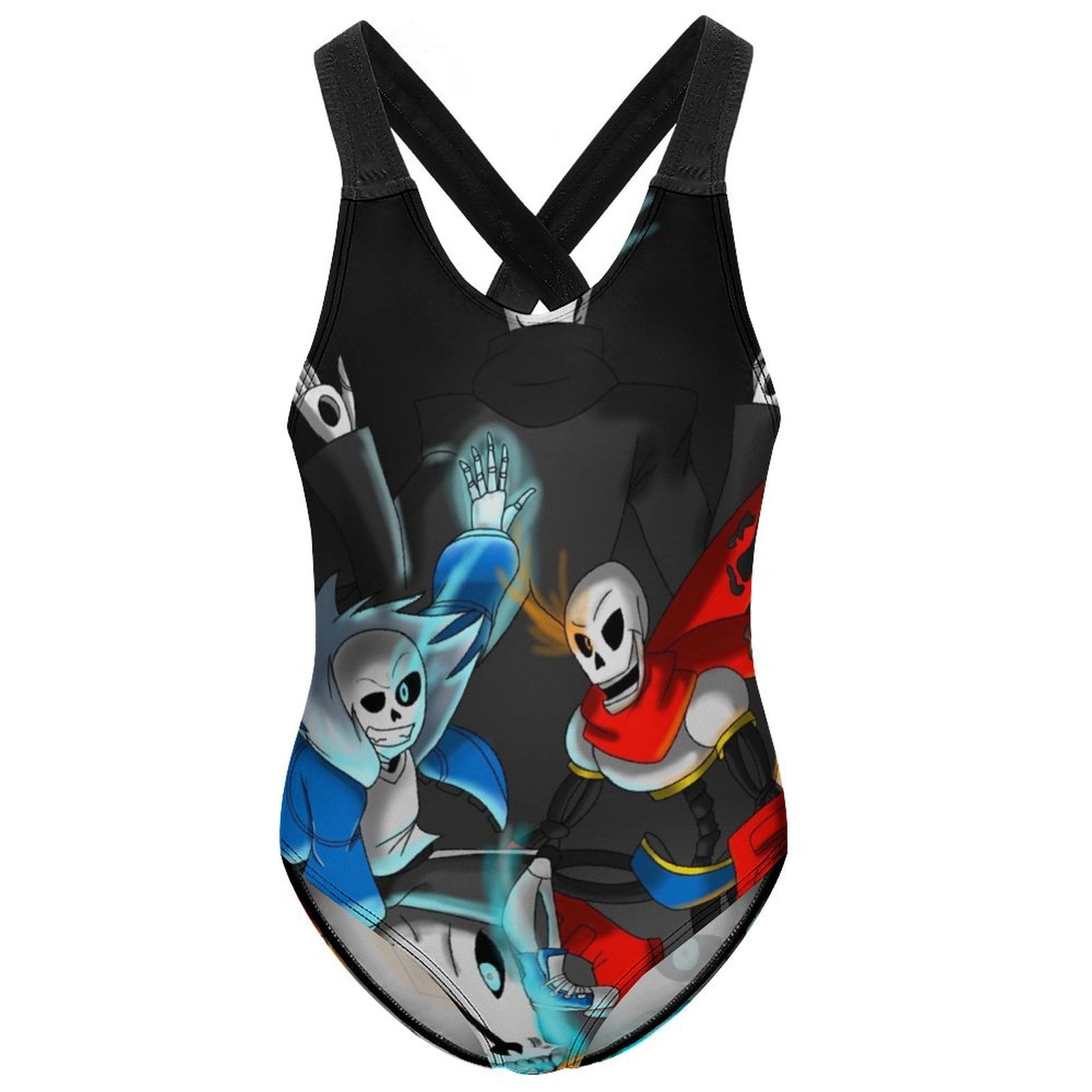 Brother Undertale Sans Papyrus Children's One-piece Swimsuit Summer ...