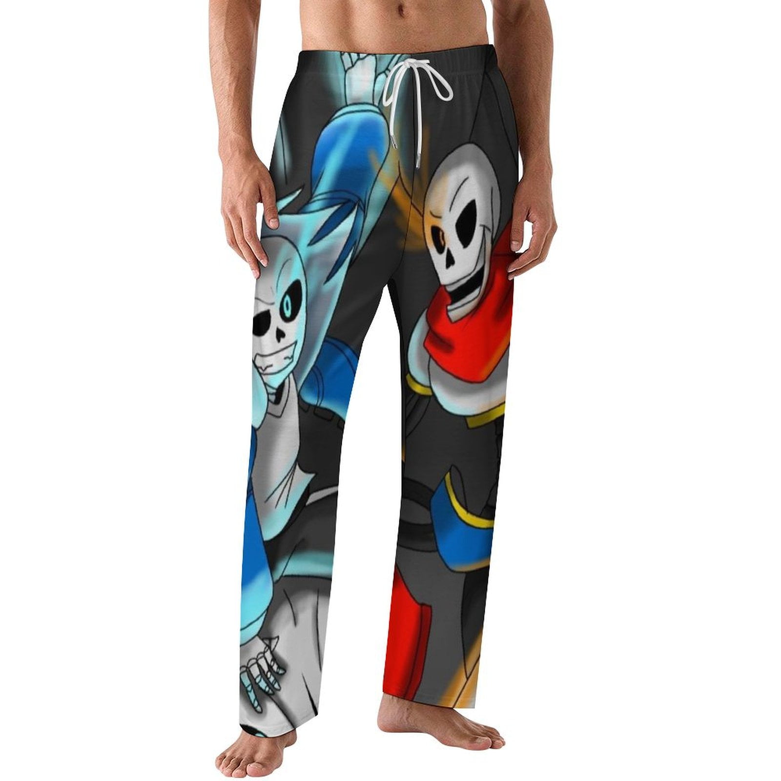 Brother Undertale Sans Papyrus Mens Pajama Pants Cozy Soft Lounge Sleep ...