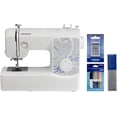 Brother XM3700 37-Stitch Free Arm Sewing Machine, Premium Thread 6-Pack ...