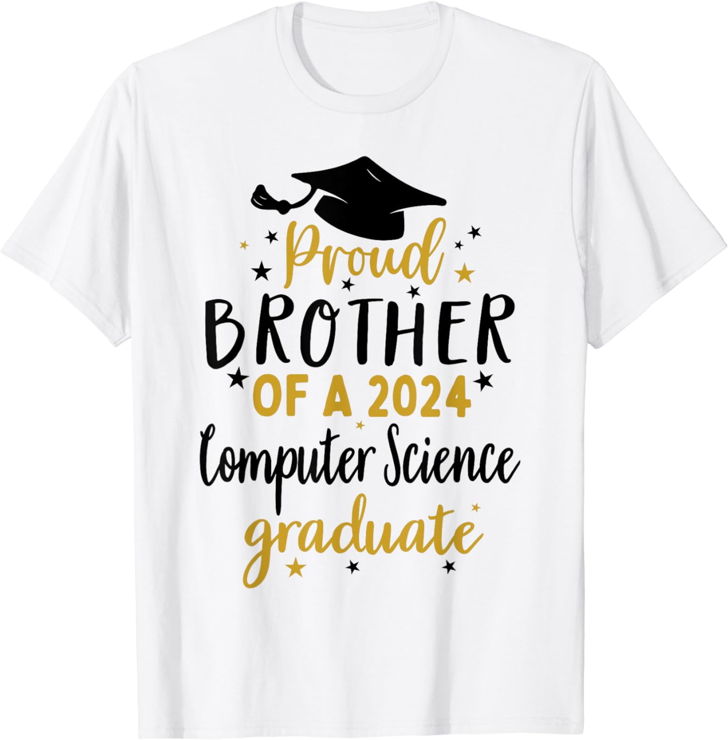 Brother of 2024 Computer Science Graduate Graduation Family T-Shirt ...