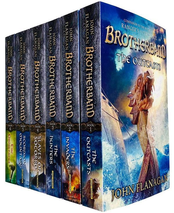 Brotherband Chronicles By John Flanagan Collection 6 Books Set - Ages 9 ...