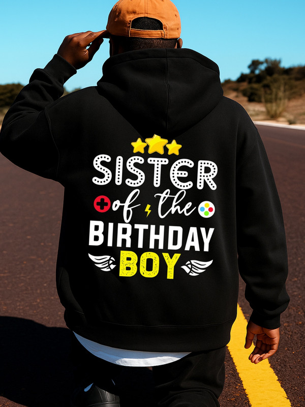 Brotherhood Pride graphic hoodies game mens long sleeve black Casual ...