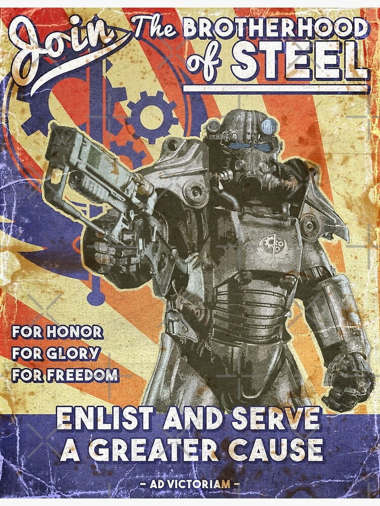 Brotherhood Propaganda Poster Modern Art Decor Unframe - Walmart.com