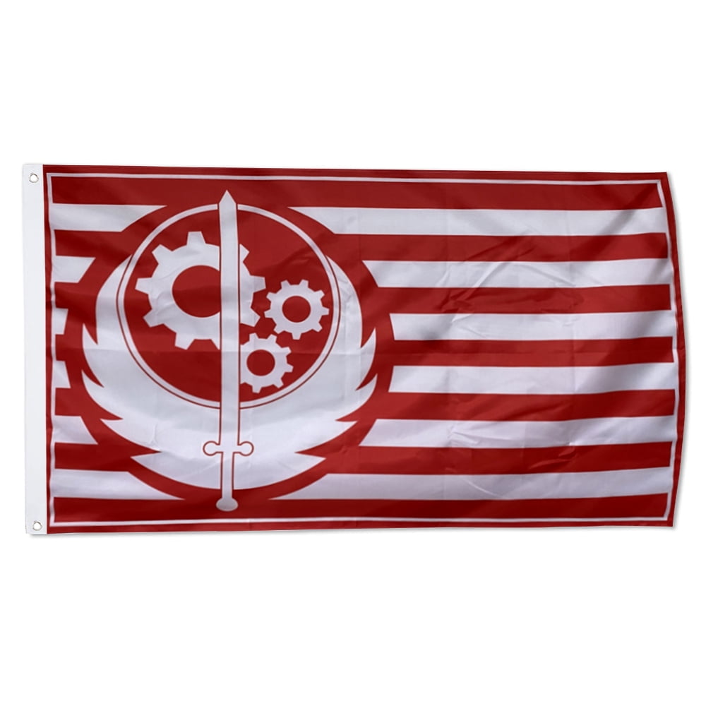 Brotherhood of Steel Fallout Flag banner Man cave Decor 3x5Feet ...