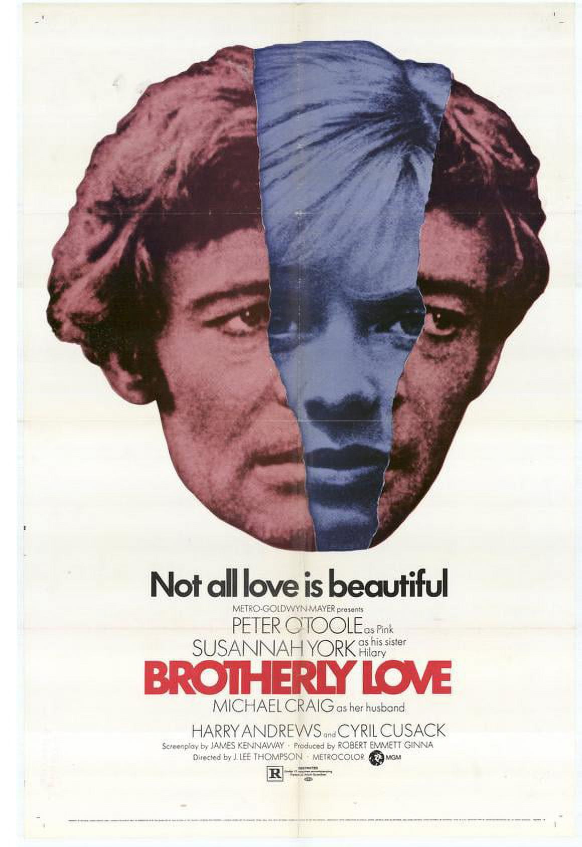 Brotherly Love - movie POSTER (Style A) (27" x 40") (1970) - Walmart.com