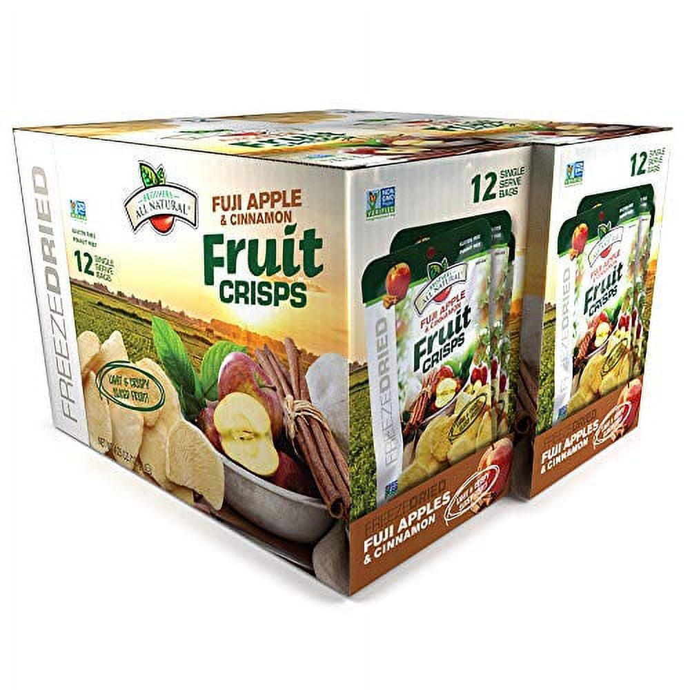 Brothers All Natural Fruit Crisps, Fuji Apple Cinnamon, Freeze-Dried ...
