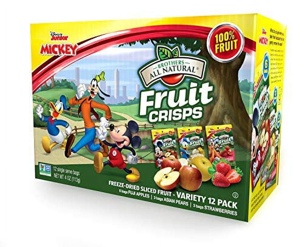 Brothers-ALL-Natural Fruit Crisps, Mickey Mouse Clubhouse Variety, 0.35 ...