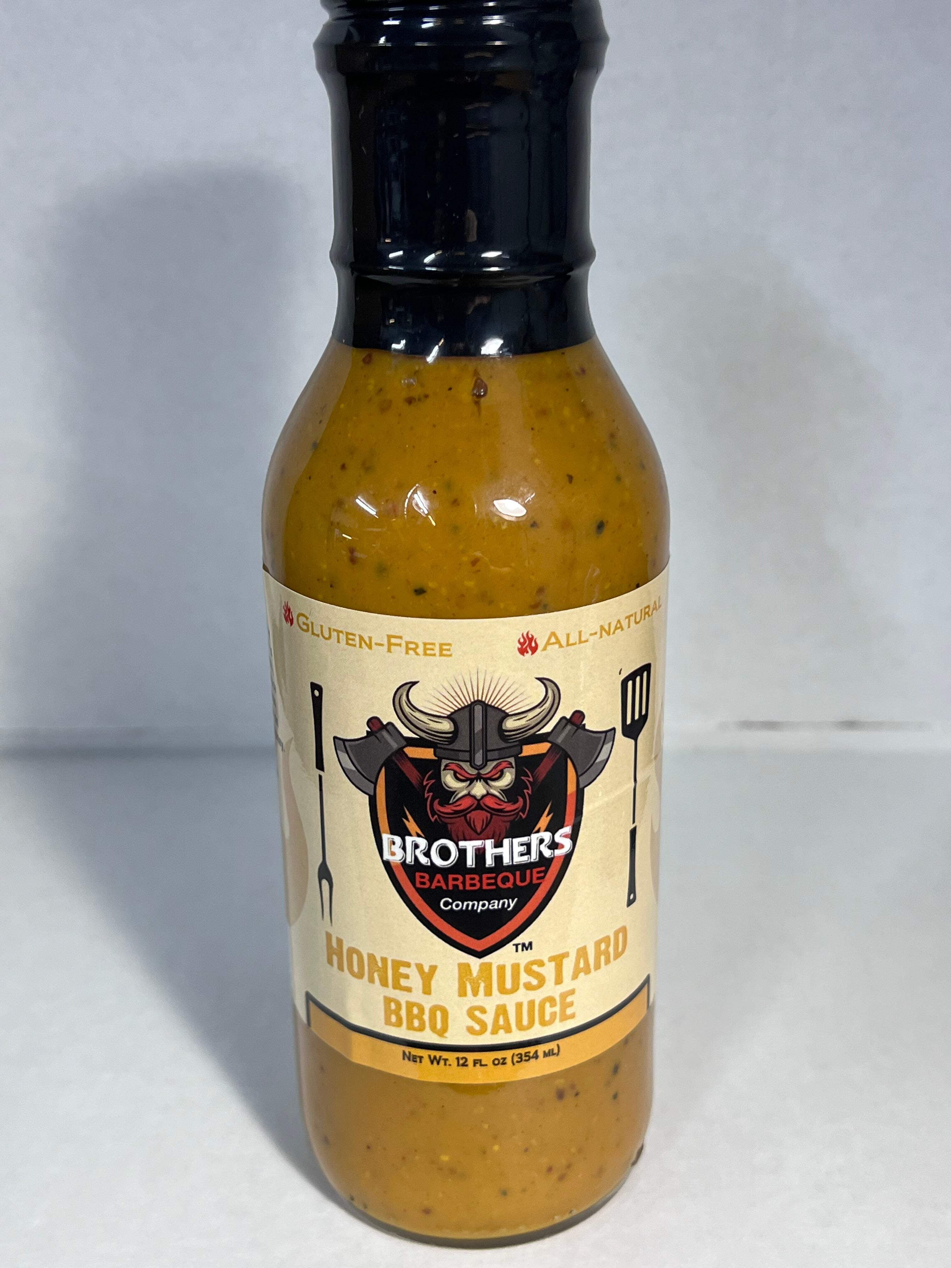 Brothers Barbeque Company's Honey mustard barbecue sauce 12 oz ...