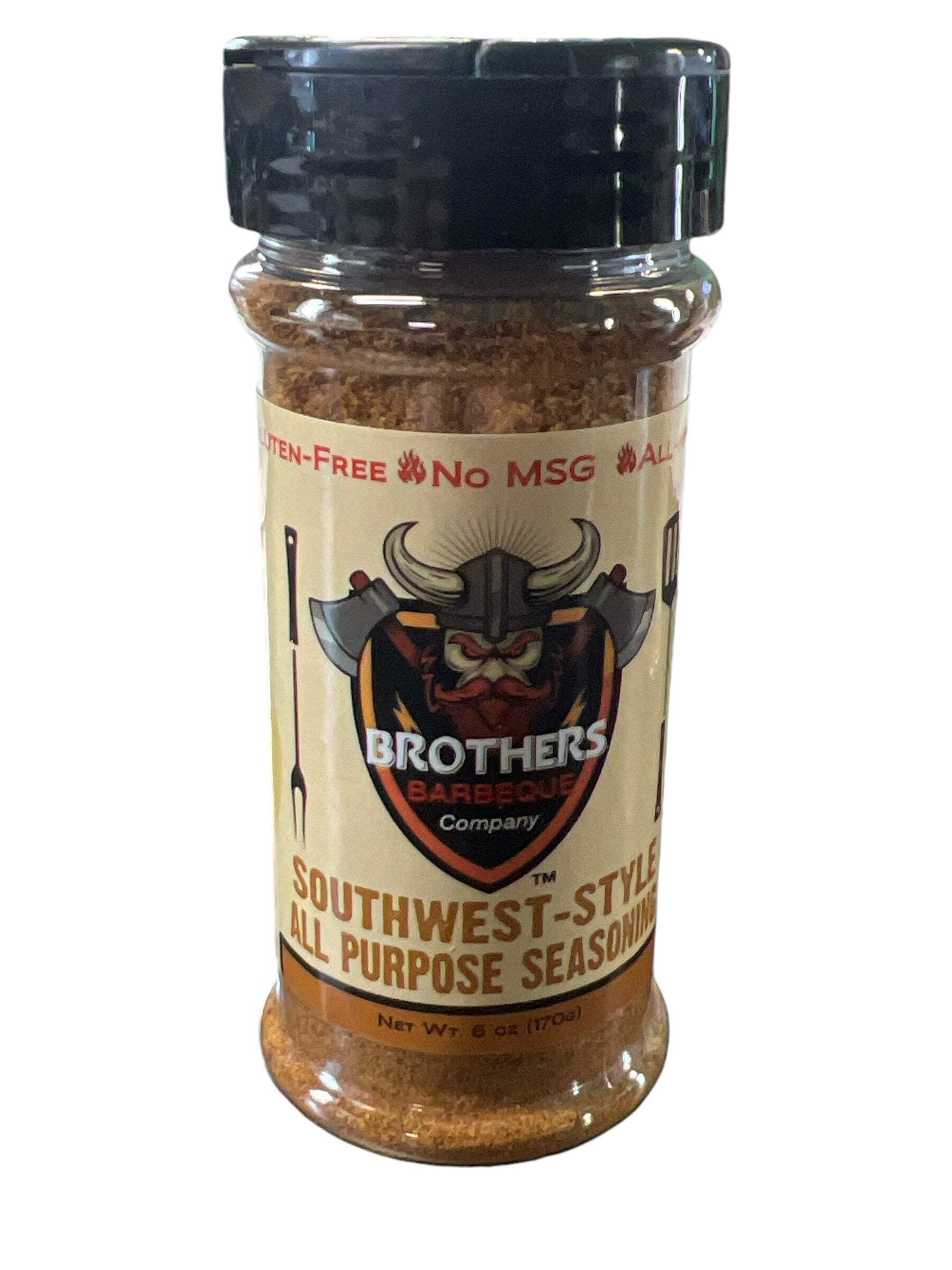 Brothers Barbeque Company's Southwest Style All Purpose Seasoning 6 oz ...