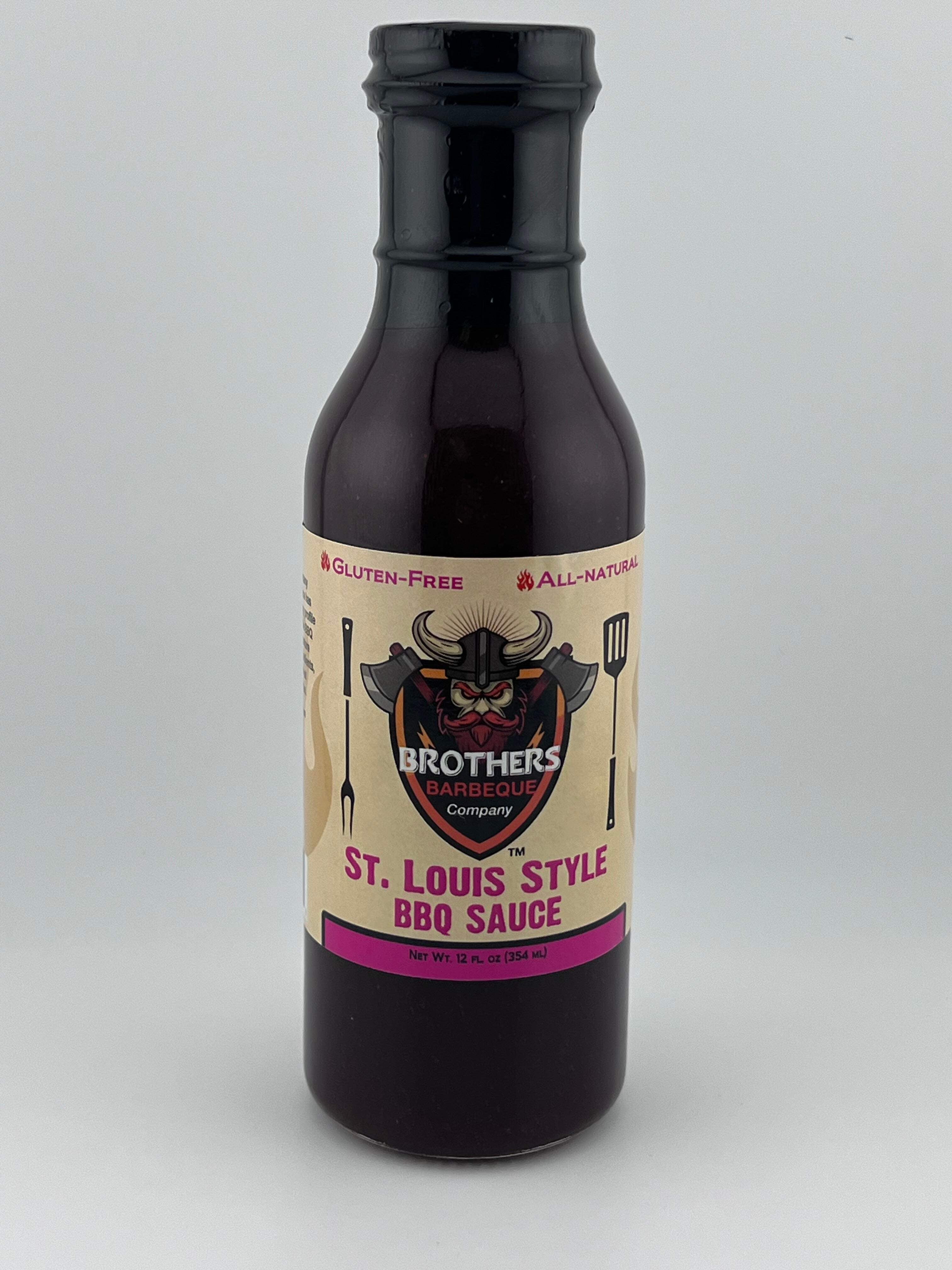 Brothers Barbeque Company's St. Louis style barbecue sauce 12 oz ...