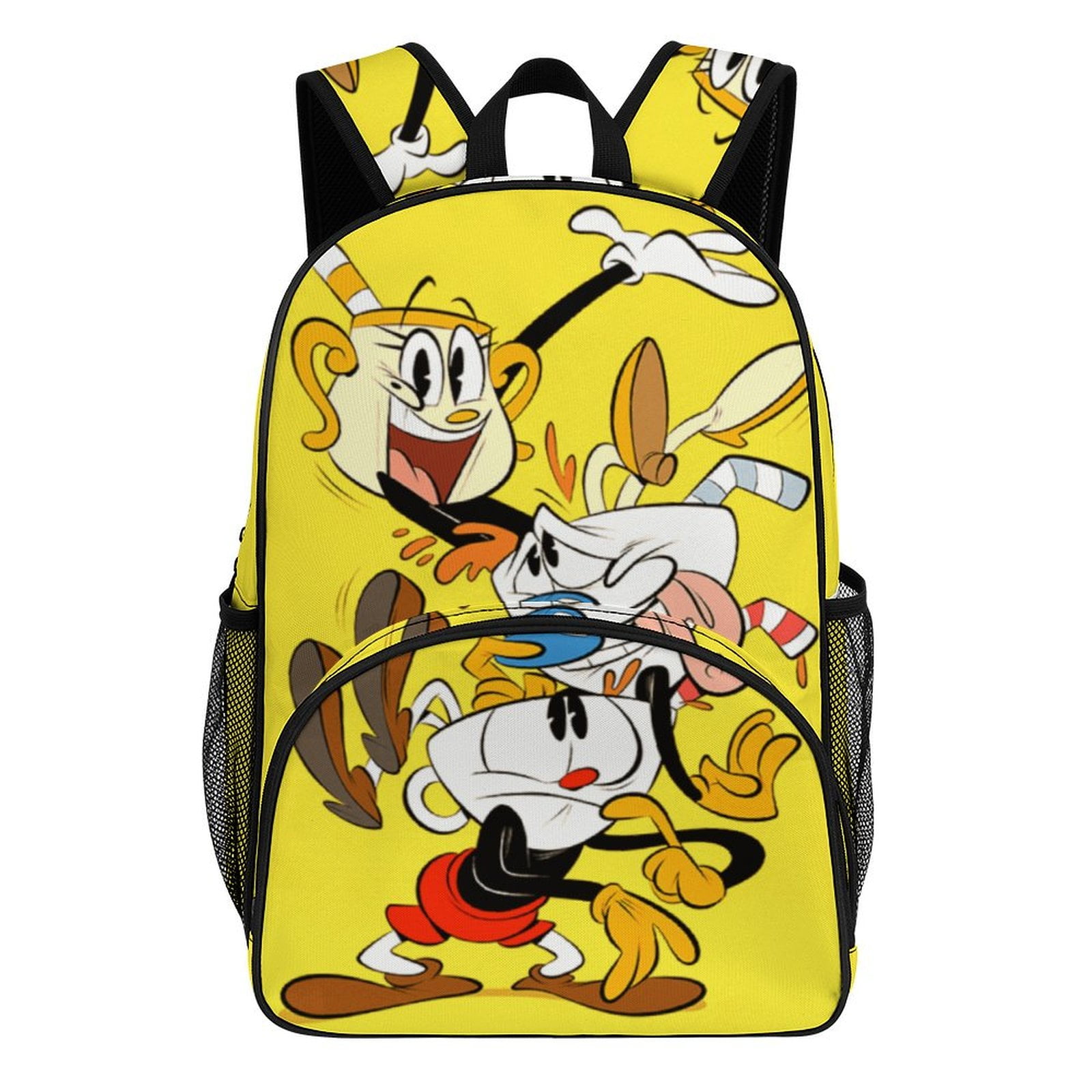 Brothers Cuphead Mugman Backpack Daypack Adjustable School Bag Student ...