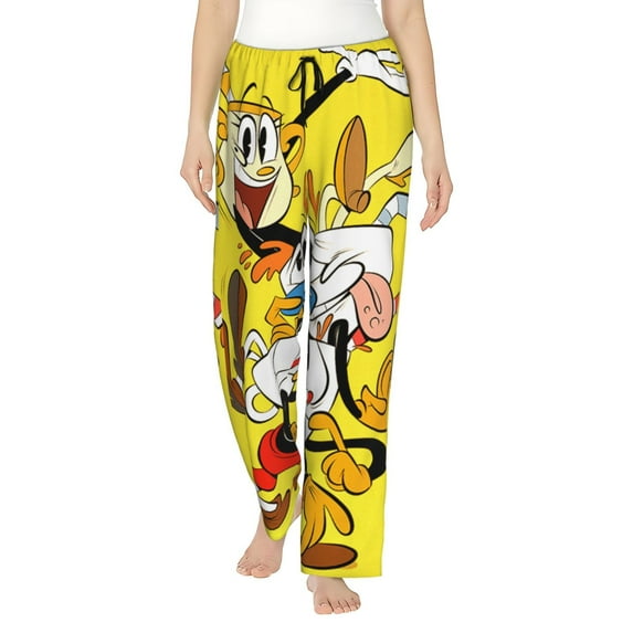 Brothers Cuphead Mugman Women's Pajama Pants With Pockets Lounge Daily ...