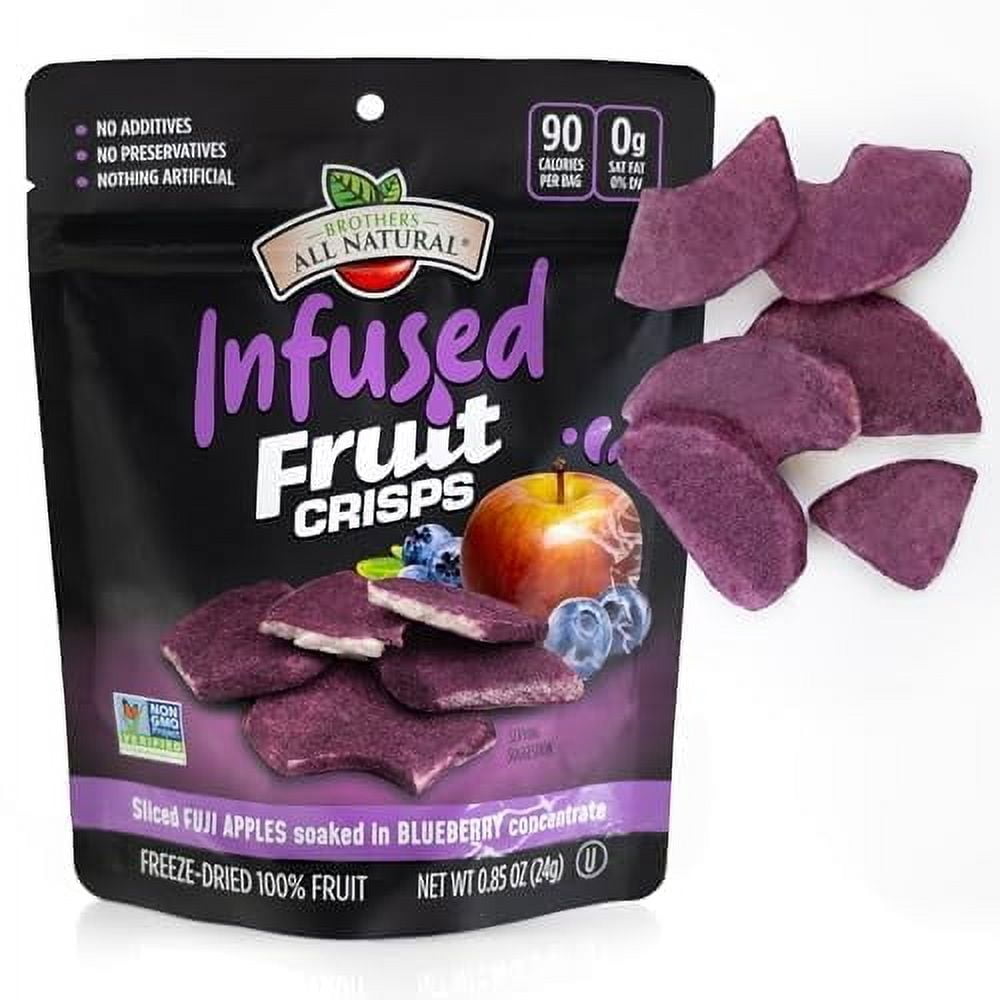 Brothers All Natural Infused TMA2 Freeze Dried Fruit Crisps, Apple ...